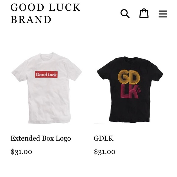 good luck brand | Shirts | Its A Clothing Line | Poshmark